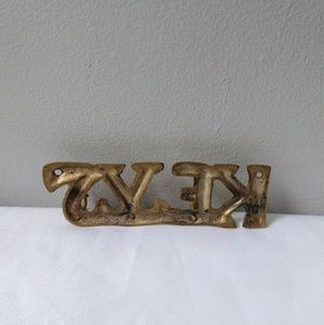 Vintage | Wall Decor | Wall Hanging Key Holder Plaque | Poshmark